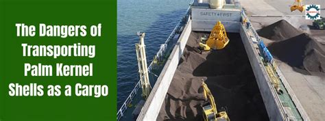 The Dangers Of Transporting Palm Kernel Shells As A Cargo Gombella
