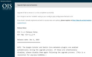 Cara Termudah Update Upgrade OJS 3 1 1 1 Ke OJS 3 1 2 1 Jasa