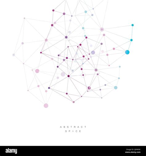 Vector Molecular Connection Technology Abstract Connection Stock Vector Image And Art Alamy