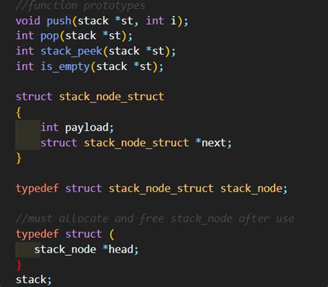 Computer Science C Programming Stack Problem Rhomeworkhelp