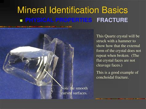 Mineral Identification Basics Ppt Download