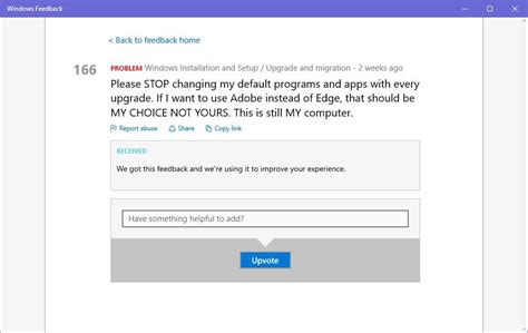 windows 10 users upset about microsoft resetting default apps over and
