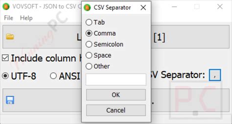 Vovsoft Json To Csv Converter License Key Free 2025