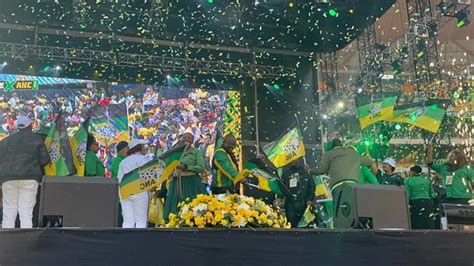 Ramaphosa Promises Voters The Anc Led Government Will Govern With Integrity