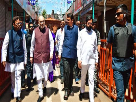 Amit Shah Attacks Uddhav Thackeray Meets Eknath Shinde Devendra