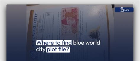 Where To Find BWC Plot Files Latest News Update