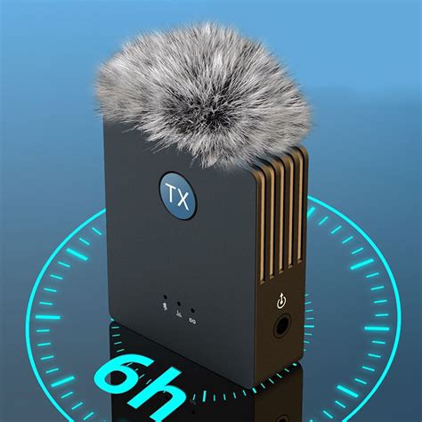 Ylzf Small Square Wireless Lavalier Microphone Mobile Phone Camera Live