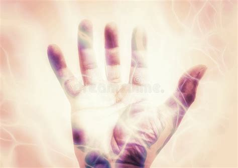 3d illustration synthesizing the effect of an explosion on the gesture