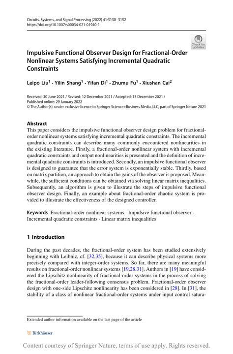 Impulsive Functional Observer Design For Fractional Order Nonlinear