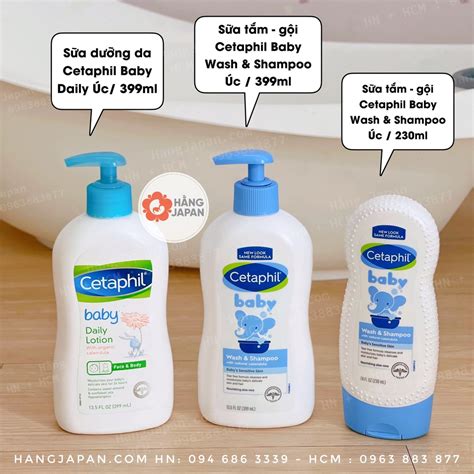 Tắm Gội Cetaphil Dành Cho Bé Có Size Lớn Và Nhỏ 230ml399ml Shopee