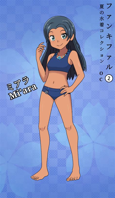 Rule 34 Barefoot Bikini Bottom Bikini Top Fankifalu Feet Miara Mi