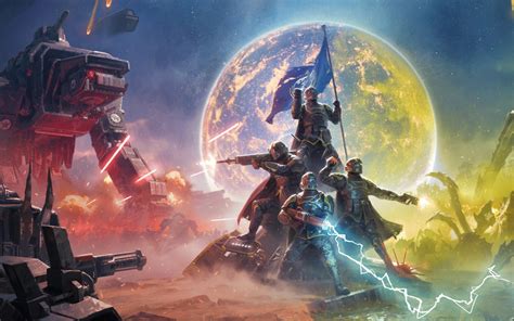 Helldivers 2 Escalation Of Freedom 4k Wallpaper