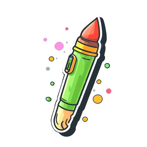 페인트로 다채로운 크레용 벡터 형광펜 상표 만화 Png 일러스트 및 벡터 에 대한 무료 다운로드 Pngtree
