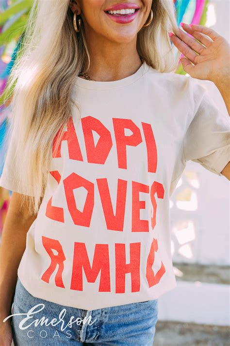 Adpi Loves Rmhc Tee Emerson Coast