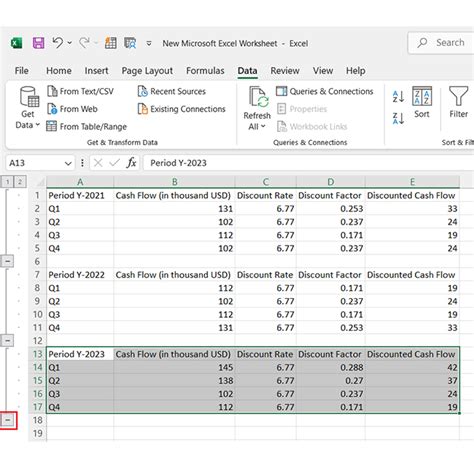 Grouping Data In Excel For Clear And Precise Visuals