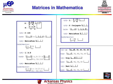 ppt nanostructure modeling an introduction to mathematica programming