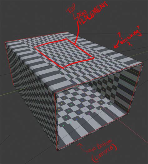 Materials How To Properly Unwrap An Intermediate Mesh Blender Stack Exchange