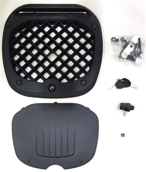 Zedge 45l X Gravity Plastic Top Case W Back Rest Regina Specialties