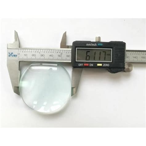 Loupe optique Lentille de loupe convexe à condensateur en verre optique