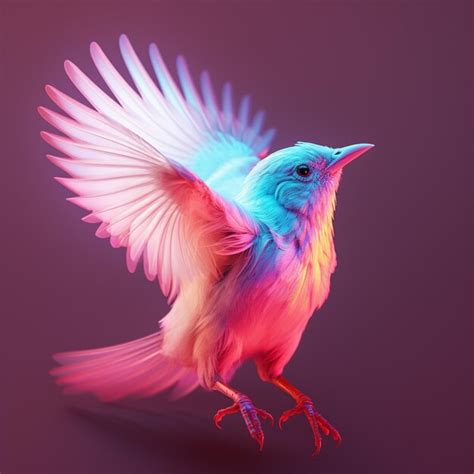 Premium AI Image Portrait Of Bird Generated By Ai