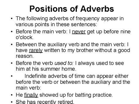 Adverbial Modifier