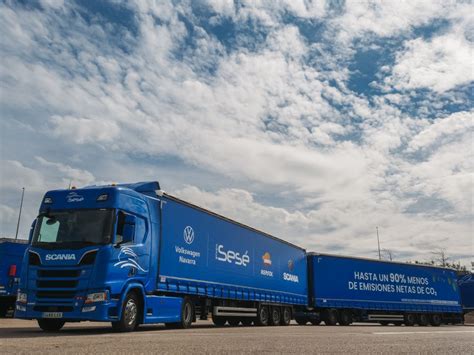 En Circulación El Primer Duotráiler Propulsado Por Combustible Renovable
