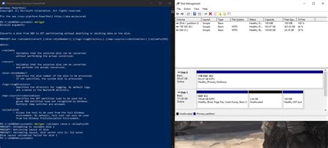 Mbr2gpt Cant Seem To Get It To Work R Windows10