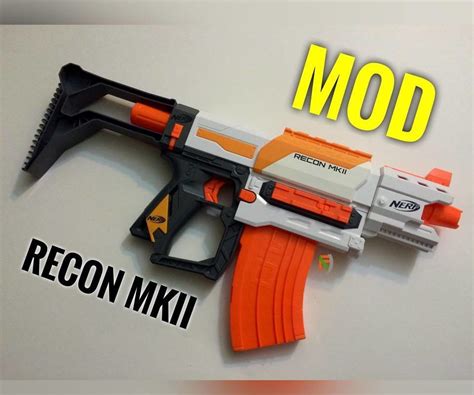 Nerf Modulus Recon Mkii Modification Guide 10 Steps Instructables