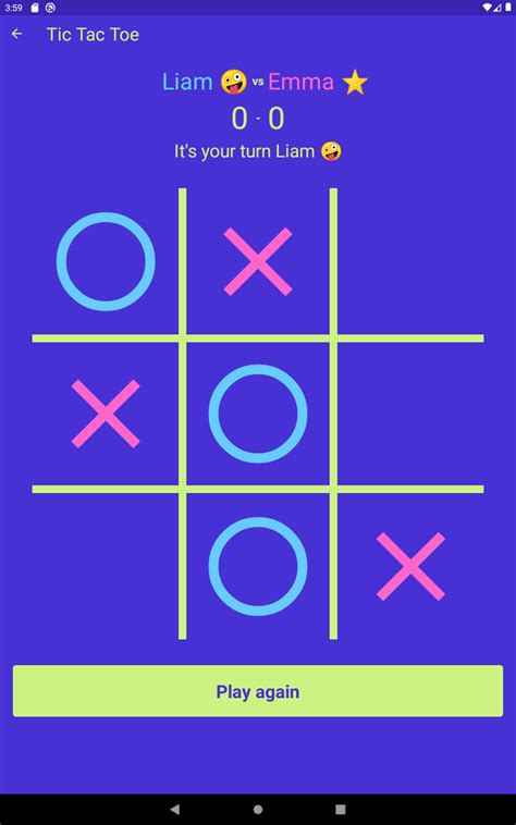 Tic Tac Toe 3 In A Row X And O For Android Download