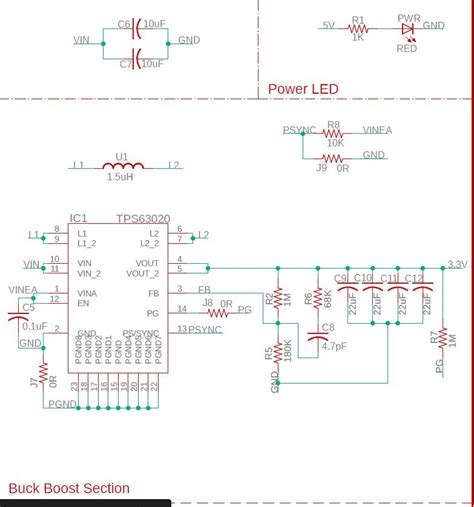 TPS63020 Issue With Output Voltage Varies From 1 8V To 3 3V Power Management Forum Power