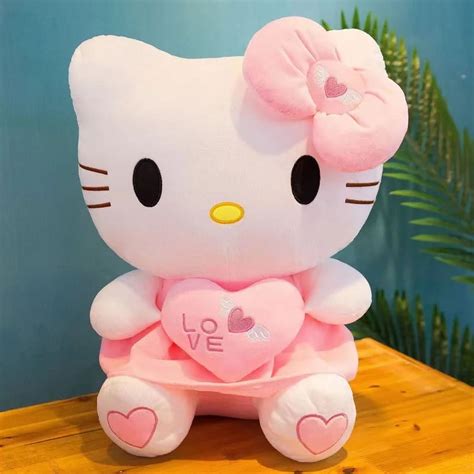 Chunliang 24 55cm Sanrio Hello Kitty Cat Plush Toys Cartoon Kt Cat