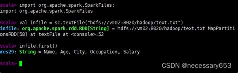 Spark Shell的简单使用 sparkshell CSDN博客