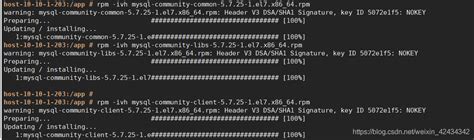 安装mysql客户端（yum安装和rpm包安装） yum install mysql client y csdn博客