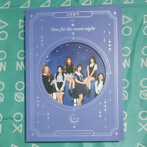 Gfriend Time Album For The Moon Night Time Fullset Version Shopee