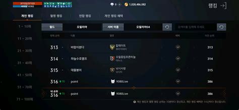 랭킹 80등 한번에 올리는 방법 리니지2mncsoft