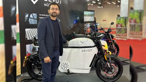 DEVOT Motors Jodhpur Based EV Startup Unveils E Motorcycle With Km Range Kmph Top