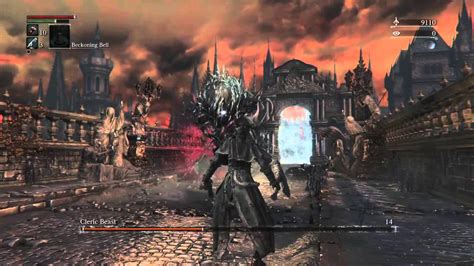Bloodborne Gameplay Boss Fight Youtube