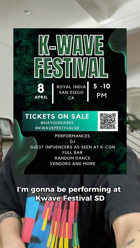 Jonny See You This Saturday At Kwavefestivalsd Hayooniebee Im