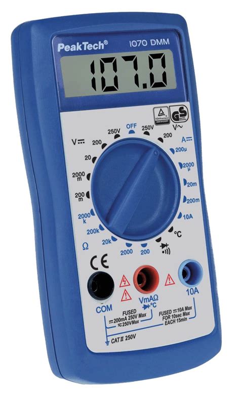Digital Multimeter Peaktech® 1070 Multimeter Von Opitec Österreich Gmbh