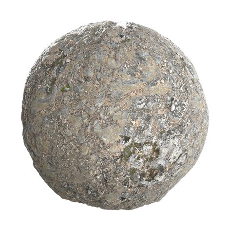 Rock Cliff Forest Pbr Material 3d Texel