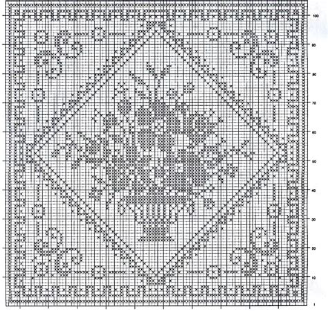 Printable Free Filet Crochet Patterns Minimalist Printable Wall Art