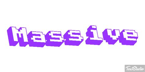 Massive Word Animated  Logo Designs