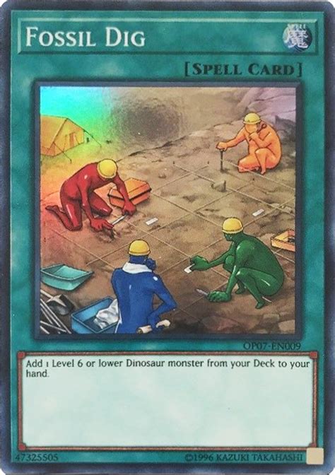 Fossil Dig Ots Tournament Pack 7 Yugioh