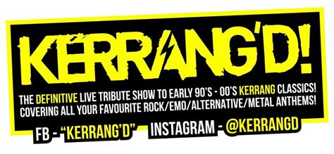 Kerrangd Live Tour Pj Molloys Dunfermline Pj Molloys
