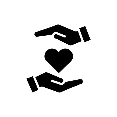 Premium Vector Hand Holding Heart Icon Set Save And Care Life Vector