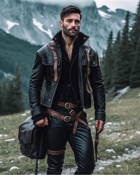 Pin By Lars Thomas On Men And Leather Leather Jacket Men Men Fashion