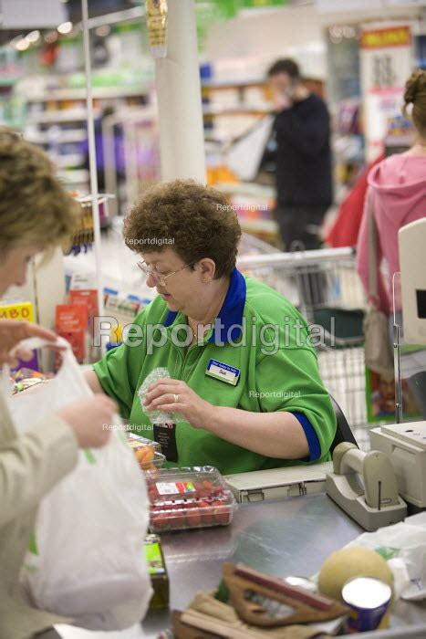 Asda Supermarket Checkout In Swindon 25 Jun 2005 Paul