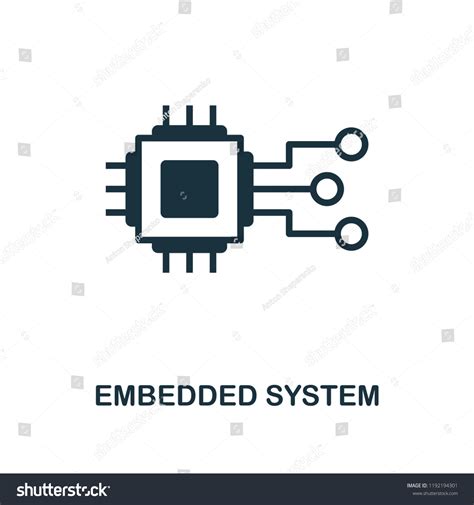 Embedded System Icon Simple Style Design Stock Illustration 1192194301 Shutterstock
