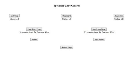 Esp8266 Sprinkler Controller
