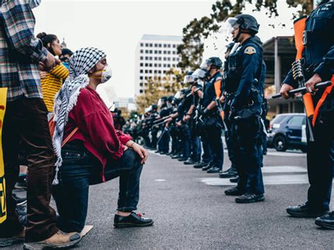 Voters Favor Crackdown On Violent Protests Most Democrats Disagree